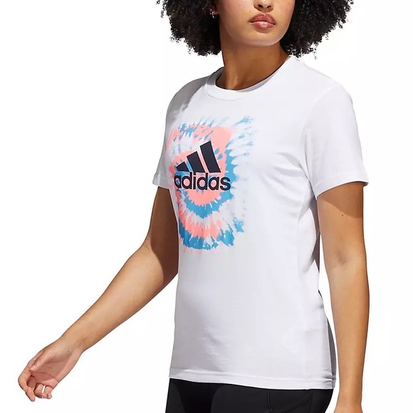 adidas | Tops | Adidas Womens Tie Dye Box Tshirt | Poshmark